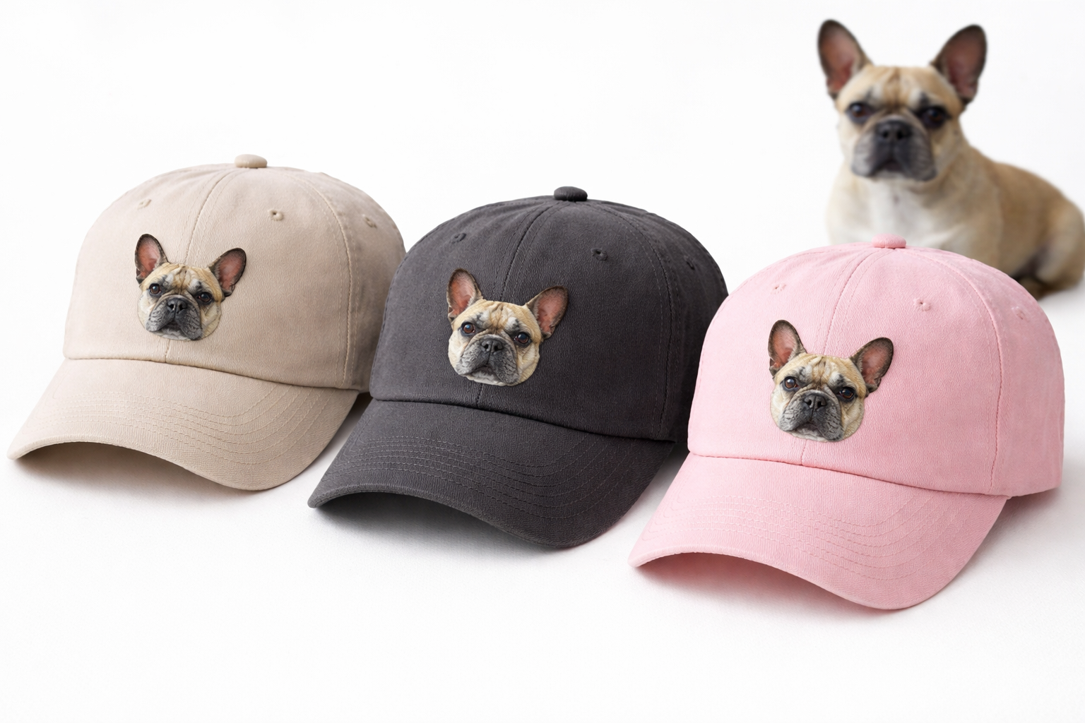 Custom Pet Portrait Cap | Personalised Pet Gift | Iconic Pets – Iconic Pets